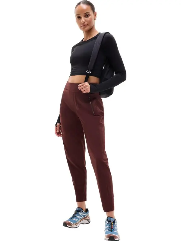 Athleta Trekkie North High Rise Jogger - Garnet
