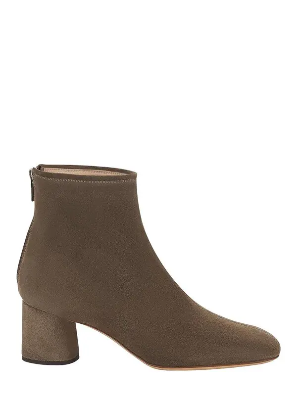 Agl Olga Water Resistant Velour Ankle Boots - Taupe