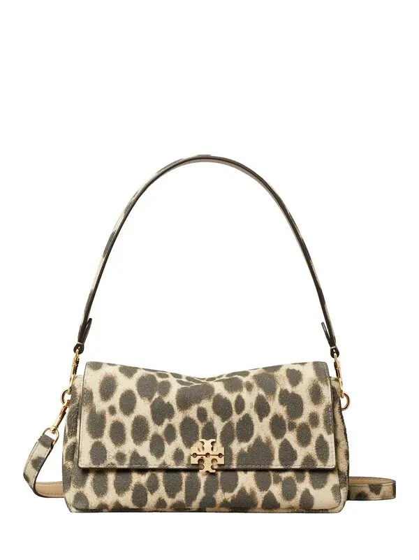 Tory Burch Small Charlie Shoulder Bag - Leopard Spots