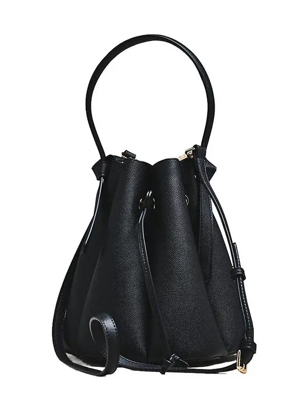MELIE BIANCO Laguna Vegan Leather Bucket Bag - Black