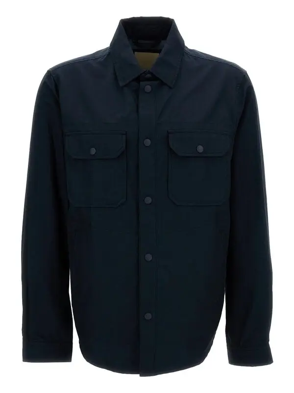 Woolrich Light Over-shirt Ramar - Blue