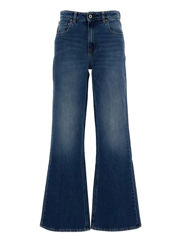Ag Padua Mid-rise Flare Jeans - Blue