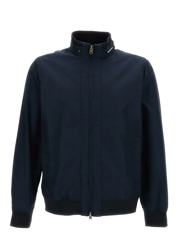 Woolrich Spring Lewis Bomber Jacket - Blue
