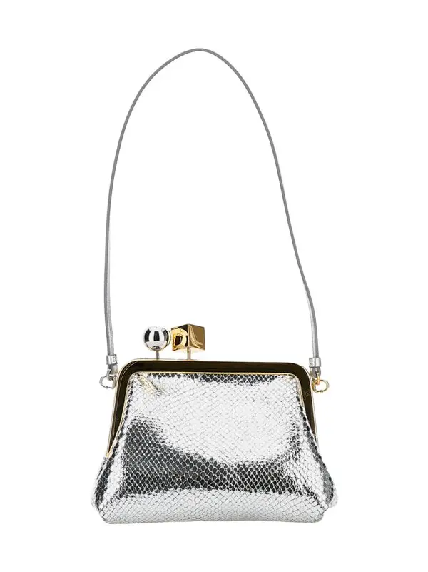 Jacquemus The Berlingot Shoulder Bag - Silver