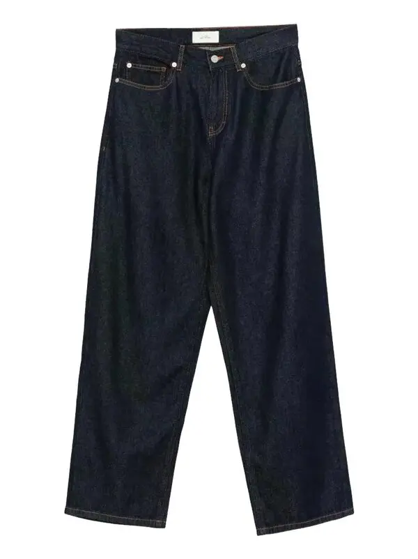 LES DEUX Roi Buttoned Jeans - Blue