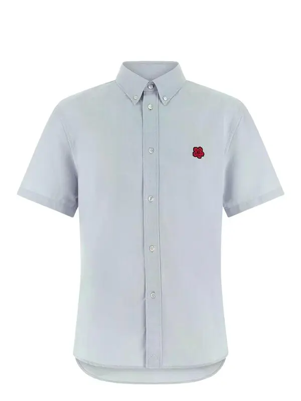 Kenzo Button-down Shirt - Blue