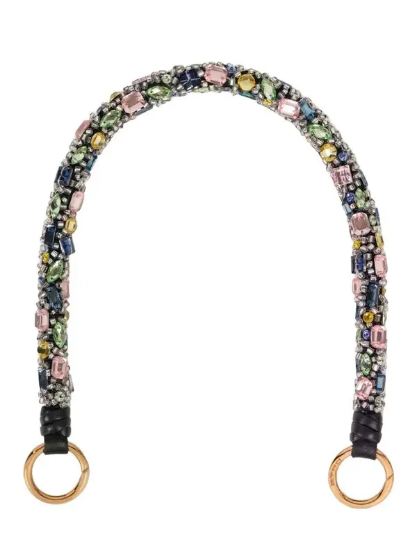 Etro Rhinestone Bag Handle - Black