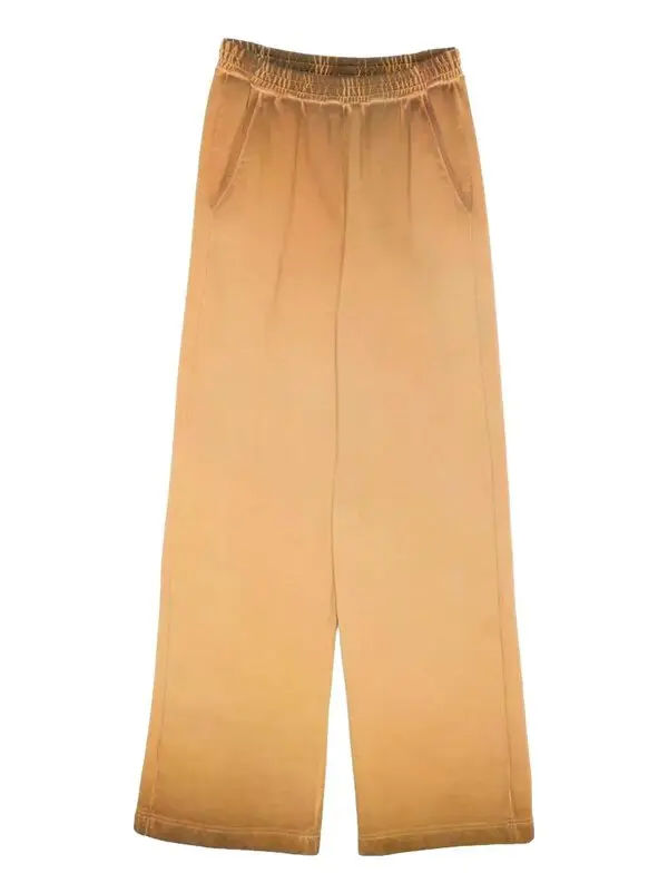 CIRCUS HOTEL Elasticated-waistband Track Trousers - Brown