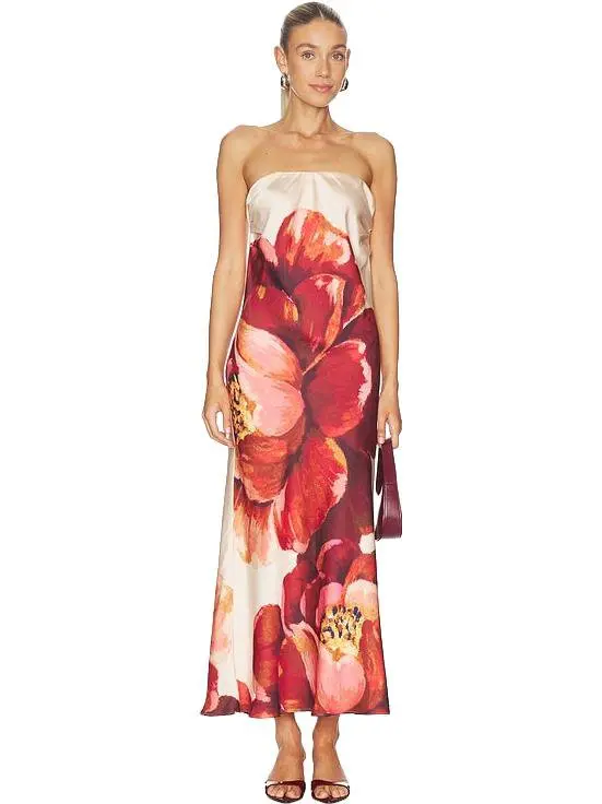Misa Cheryl Dress - Red