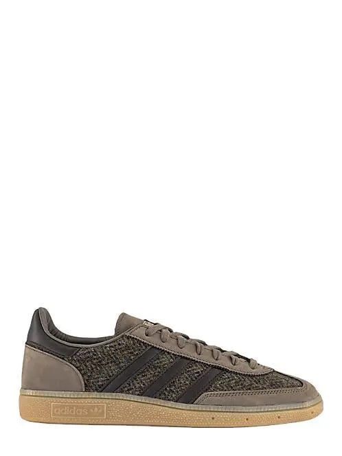 Adidas Handball Spezial Suede And Woven Trainers - Aurora Coffee Gum