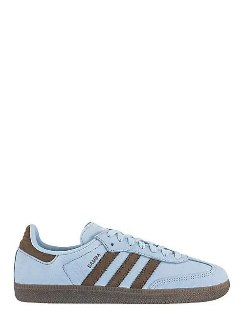 Adidas Samba Og Suede Trainers - Crystal Sky Earth Strata