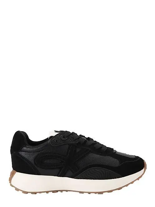 Kurt Geiger Lettie Faux-leather Trainers - Black