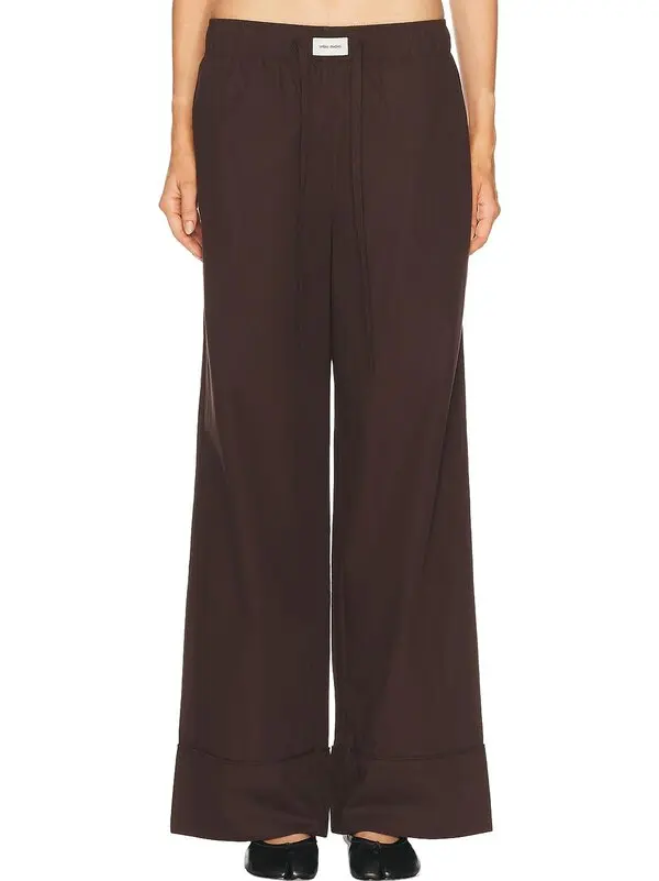 ENTIRE STUDIOS Pajama Pant - Brunette