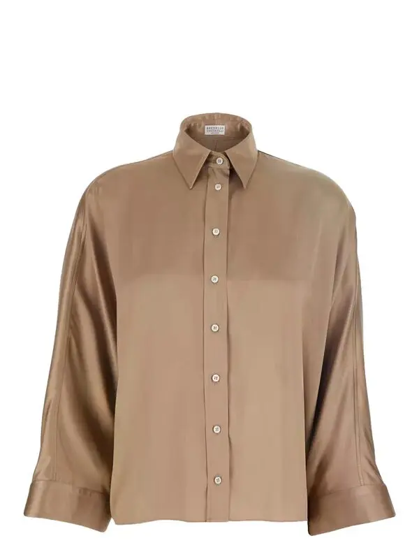 Brunello Cucinelli Button-up Blouse - Neutrals
