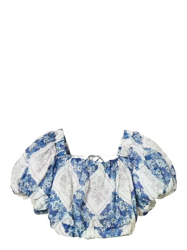 TWINSET Floral-print Blouse - White