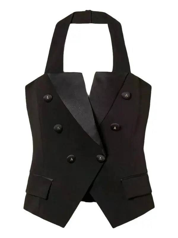 TWINSET Button-embellished Waistcoat - Black