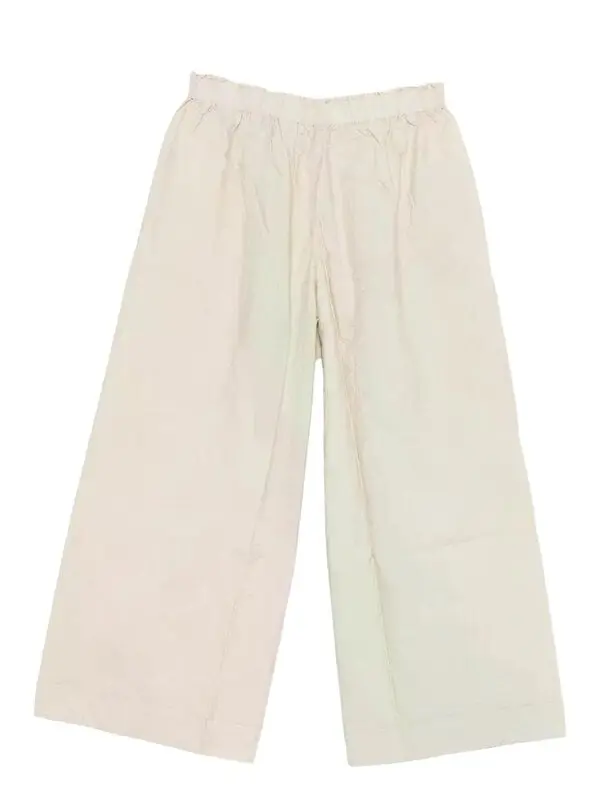 DANIELA GREGIS Elasticated Wide Leg Trousers - Neutrals