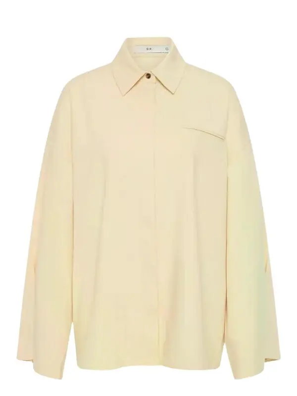 Sir The Label Sabina Pocket Shirt - Yellow