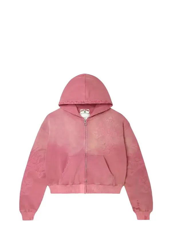 VALE Carver Zip-up Hoodie - Pink