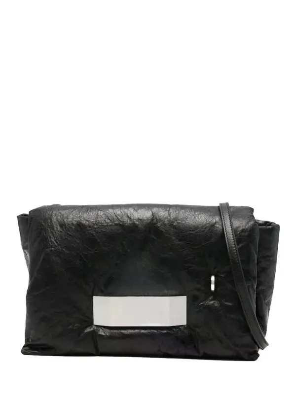 Rick Owens Leather Clutch Bag - Black
