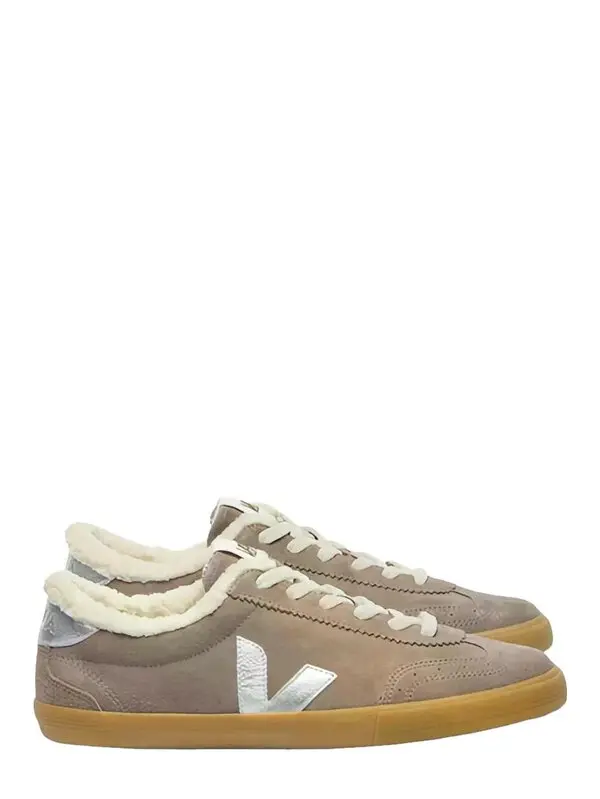 VEJA Volley Fured Logo Sneakers - Neutrals
