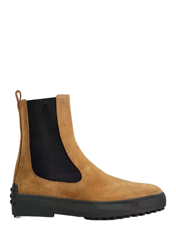 TOD'S Gommino Chelsea Boots - Brown