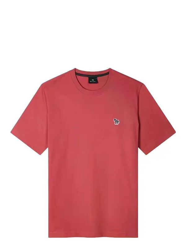 Paul Smith Zebra-patch T-shirt - Red