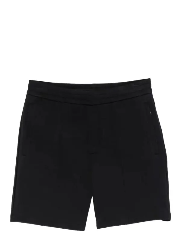 Emporio Armani Seam-detail Track Shorts - Blue