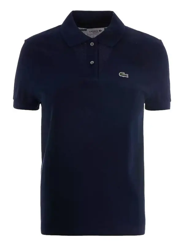 Lacoste Buttoned Polo Shirt - Blue