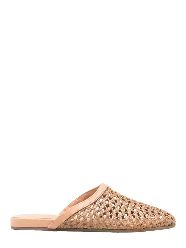 ANCIENT GREEK SANDALS Woven Slippers - Neutrals