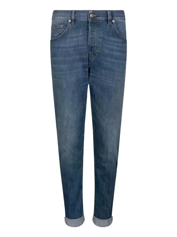 DONDUP Cuffed Jeans - Blue