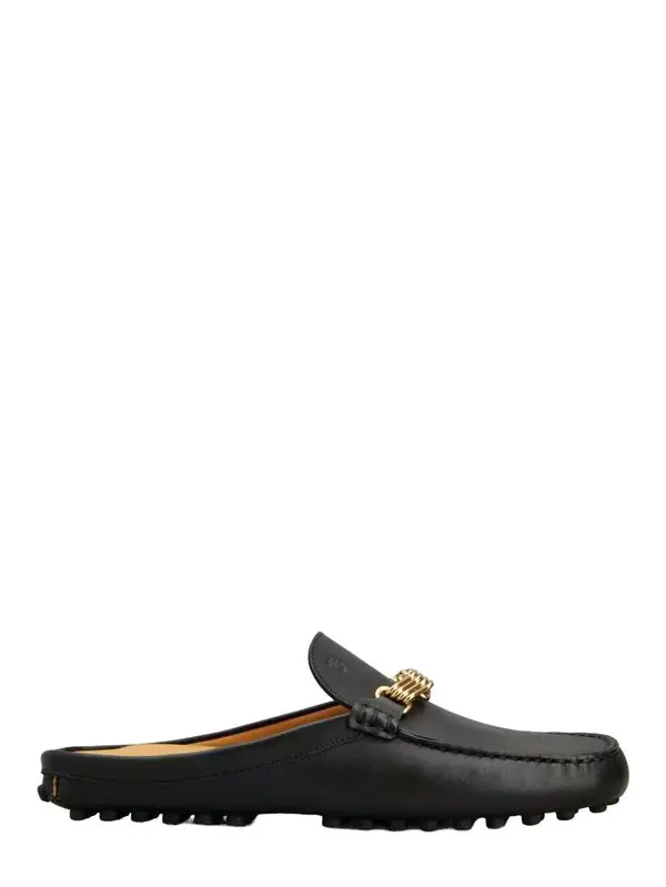 TOD'S Chain-embellishment Mules - Black