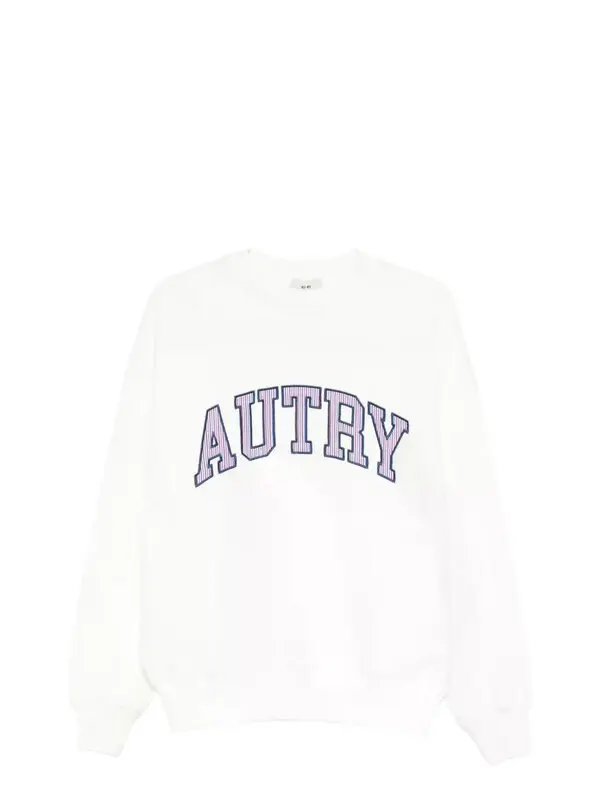 AUTRY Logo Sweatshirt - White