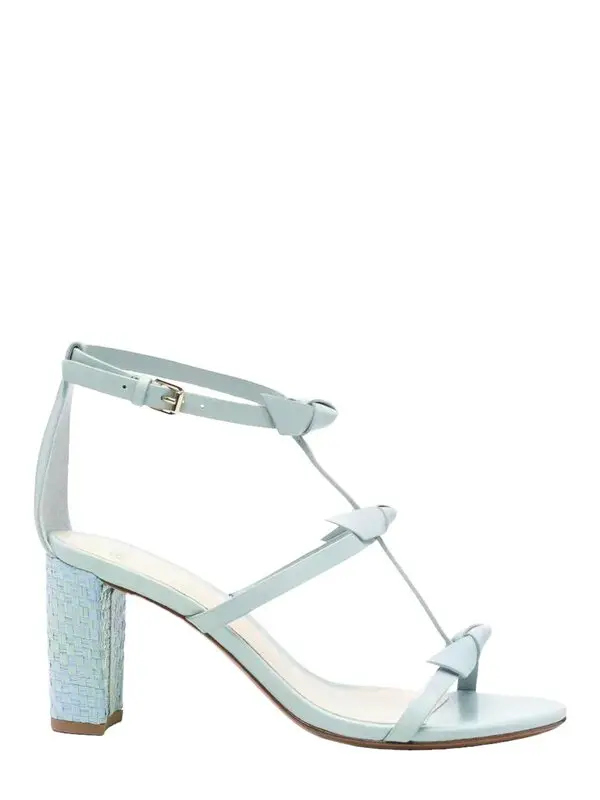 ALEXANDRE BIRMAN Lolita Leather Sandals - Blue