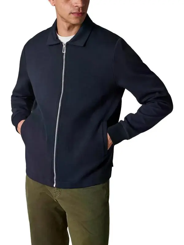 Paul Smith Collared Zipped Jacket - Blue