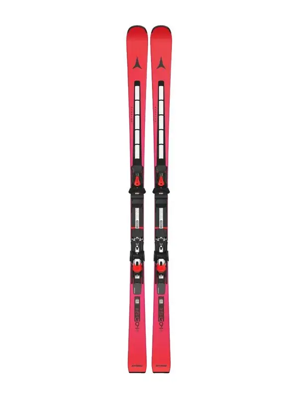 ATOMIC Skis With Mounted Bindings - Red