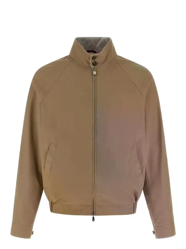 Brunello Cucinelli Standing-collar Jacket - Neutrals