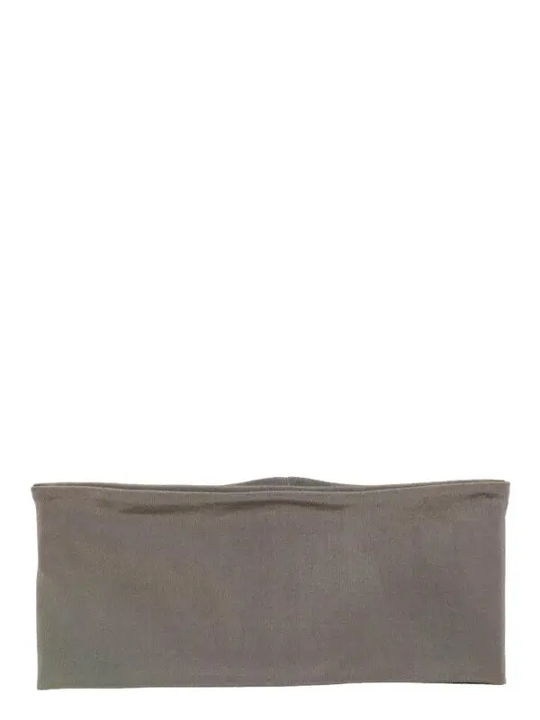Rick Owens Metallic Effect Bandeau Top - Grey