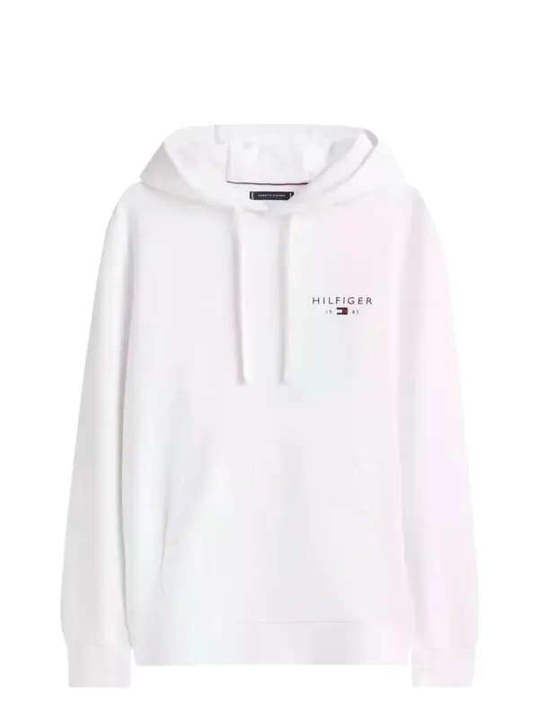Tommy Hilfiger Drawstring Hoodie - White
