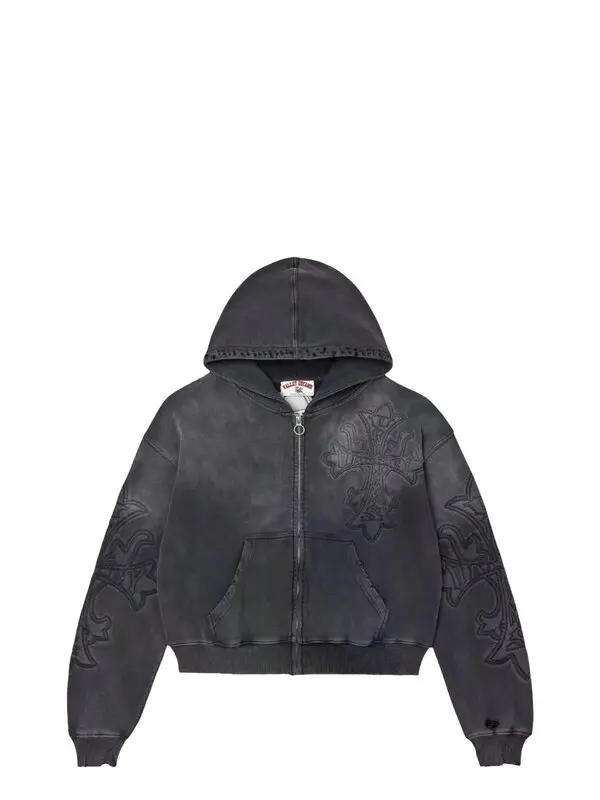 VALE FOREVER Carver Zip-up Hoodie - Black