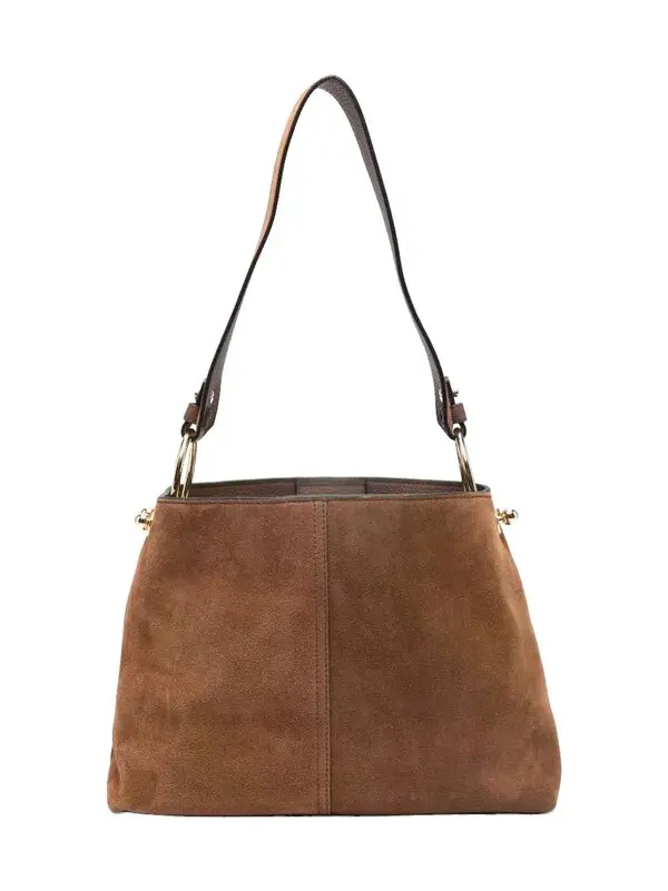 Strathberry Lana Suede Shoulder Bag - Brown