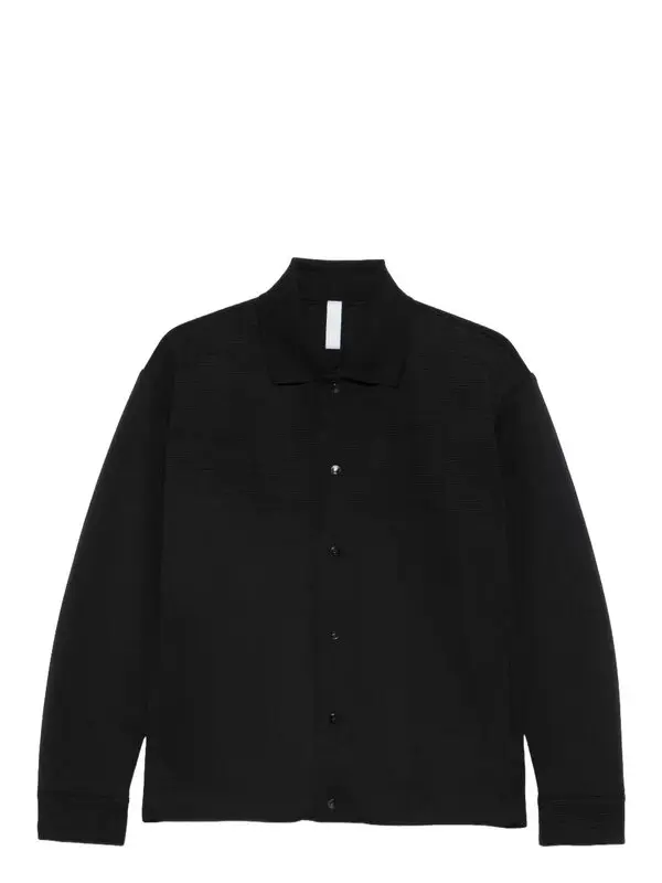 CFCL Knitted Shirt Jacket - Black