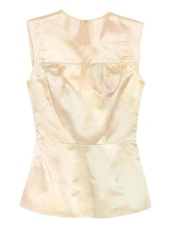 Prada Sleeveless Top - Neutrals