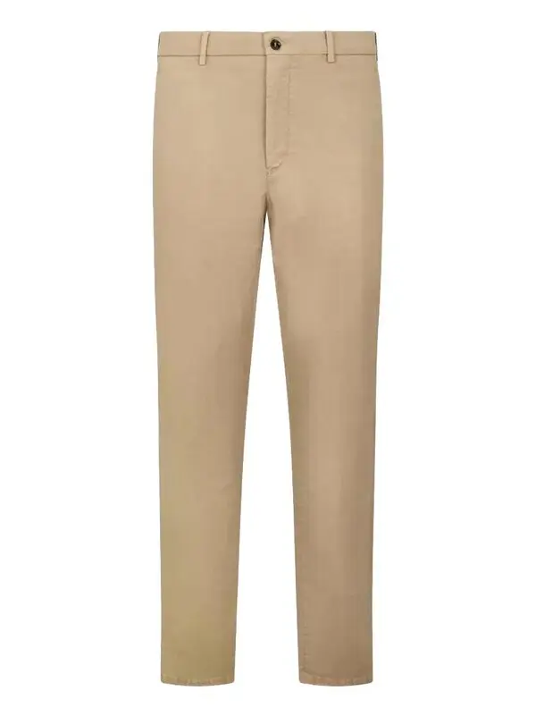 MOORER Tapered Trousers - Neutrals