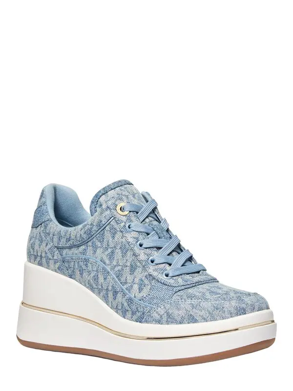 Michael Kors Emmy Wedge Trainer - White