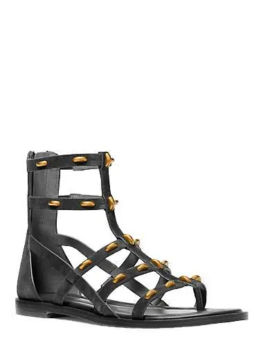 Michael Kors Noa Studded Gladiator Sandal - Black