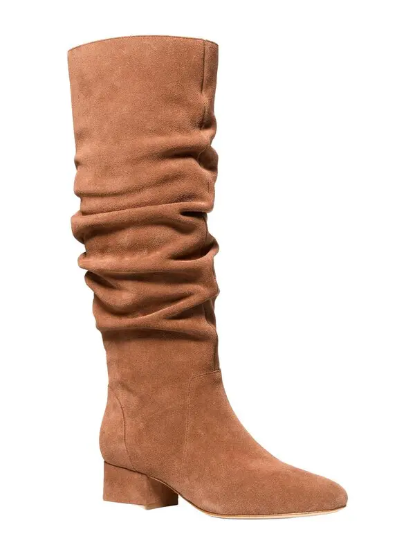 Michael Kors Indra Suede Boots - Brown