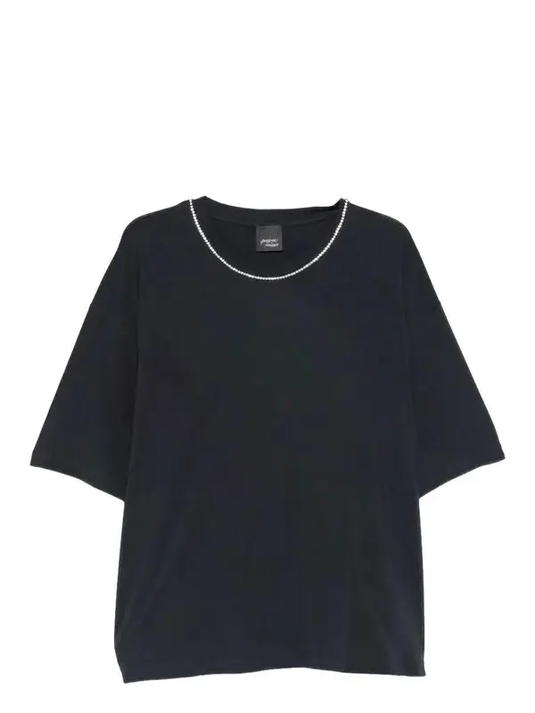 Marina Rinaldi Embellished T-shirt - Blue