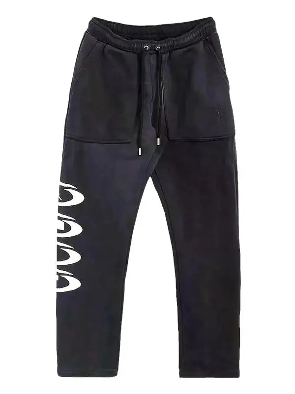 JORDAN X Travis Scott Fleece-texture Track Pants - Grey