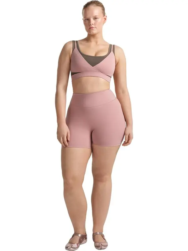 SKIMS Wrap Front Bra | Deep Neutral | | Nike Matte - Himalayan